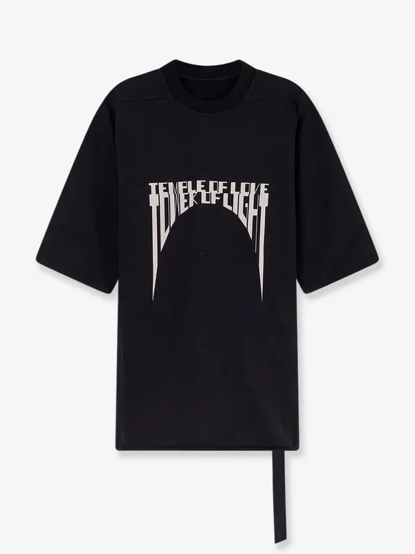 Rick Owens Jumbo Ss Organic Cotton T-shirt - Multicolor