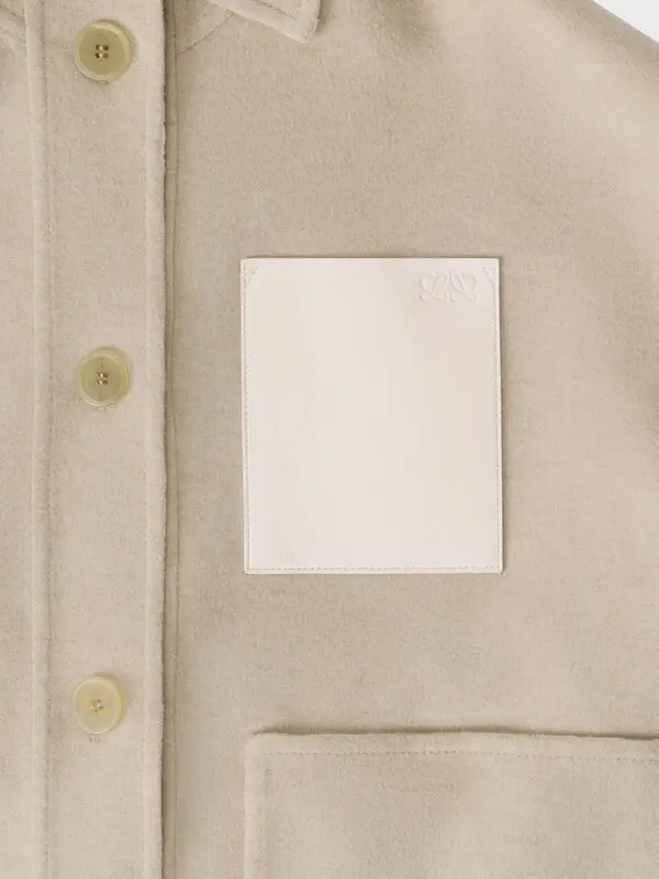 Loewe Workwear Wool And Cashmere Jacket - Multicolor