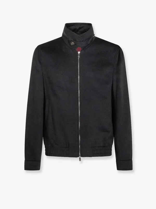 Brunello Cucinelli Virgin Wool Jacket With Zip