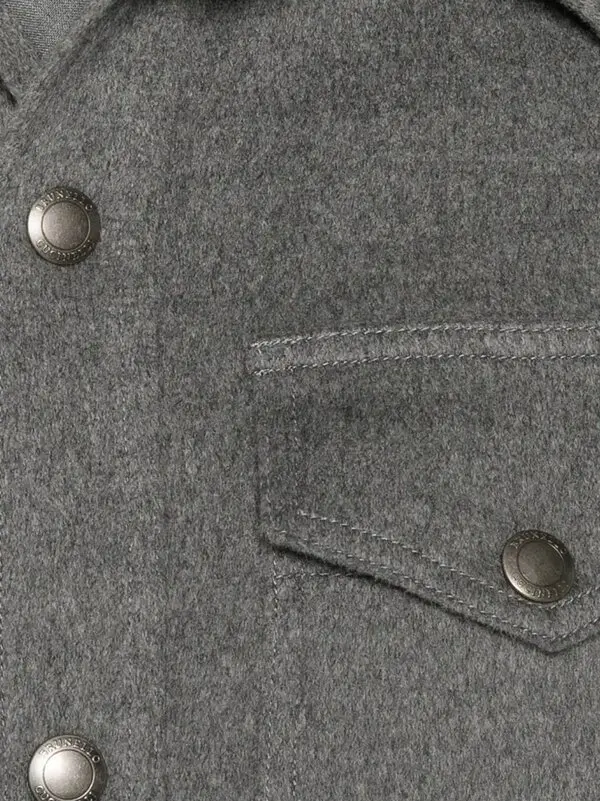 Brunello Cucinelli Outerwear Lightweight Virgin Wool Cloth Shirt