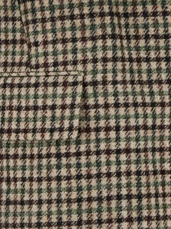 Brunello Cucinelli Madras Blazer With Belt