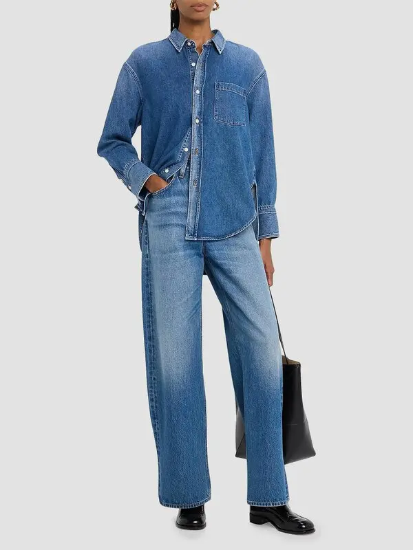 ARGENT Ayla Baggy Whiskered Jeans