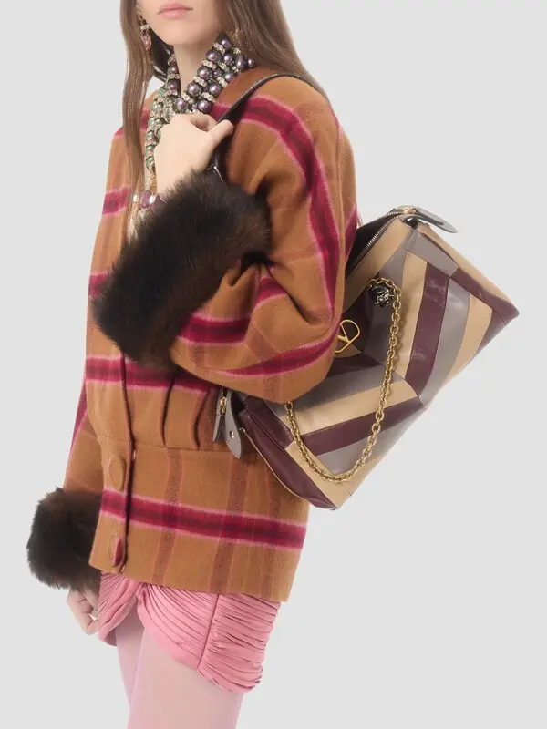 Valentino Garavani Panthea Medium Shoulder Bag In Nappa