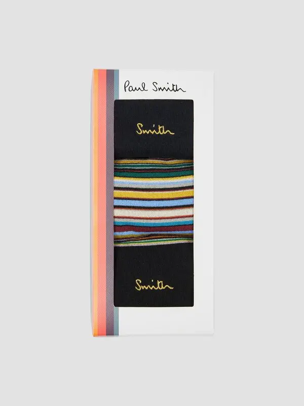 Paul Smith Gold Signature 3-pack Socks