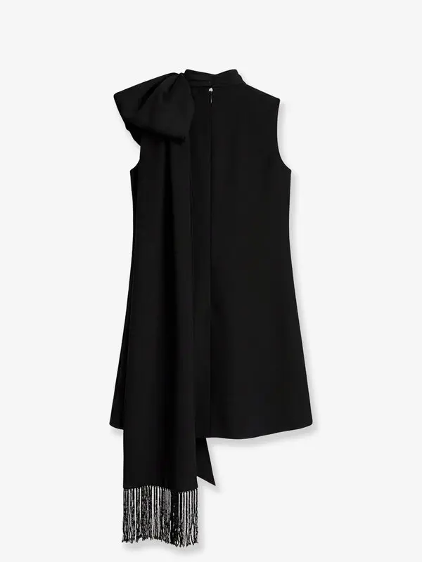 Dior Virgin Wool And Silk Crãªpe Dress