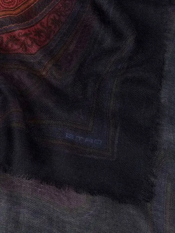 Etro Wool, Cashmere And Silk With Degrade Motif