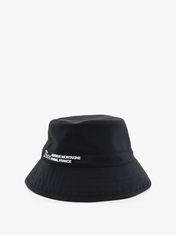 Dior Montaigne Cloche Hat In Technical Fabric - Multicolor