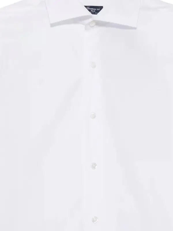 FINAMORE 1925 Spread-collar Long-sleeve Shirt