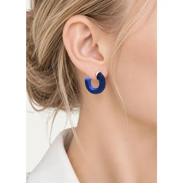 FARAONE MENNELLA BY R.F.M.A.S. Barbarella 18k Yellow Gold & Sterling Silver Hoop Earrings