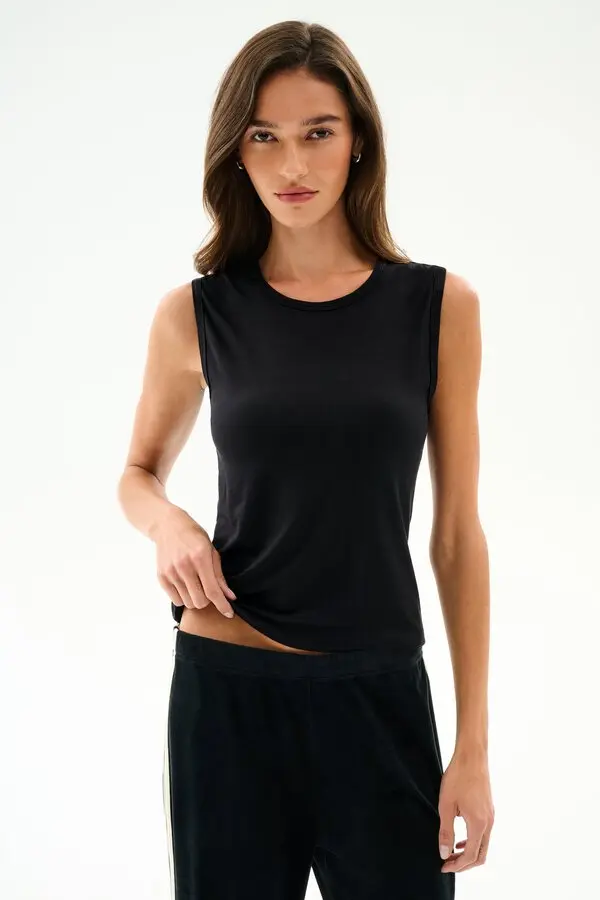 Splits59 Nikki Jersey Tank - Black