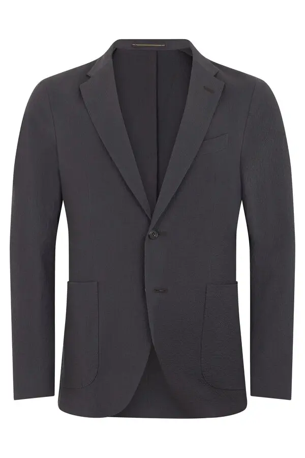 SLOWEAR Single-breasted Cotton Blazer With Modern Tailoring