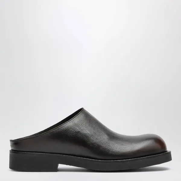MAISON MARGIELA Cappuccino Mini Leather Mules