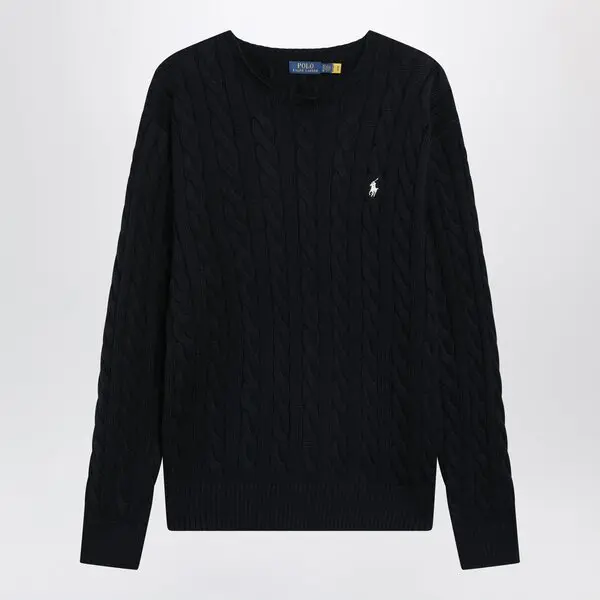 Polo Ralph Lauren Ribbed Cotton Cable-knit Sweater