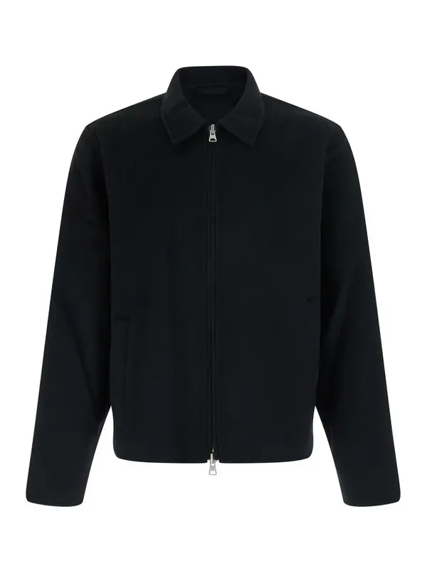 NN.07 Arlo Front-zip Jacket With Side-zip Pockets And Classic Collar