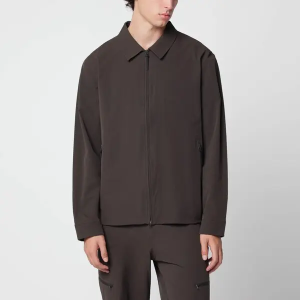 HIKING PATROL Slate Nylon Blend Shirt Jacket