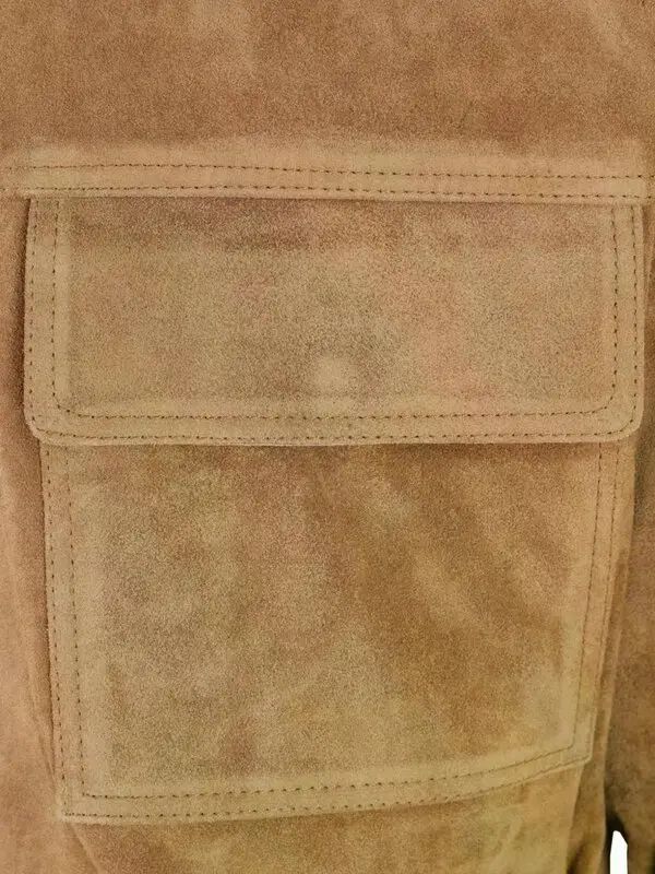 ARMA Belted Suede Jacket