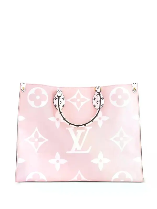 LOUIS VUITTON Onthego Limited Edition Colored Monogram Giant Gm Tote Bag - Multicolour