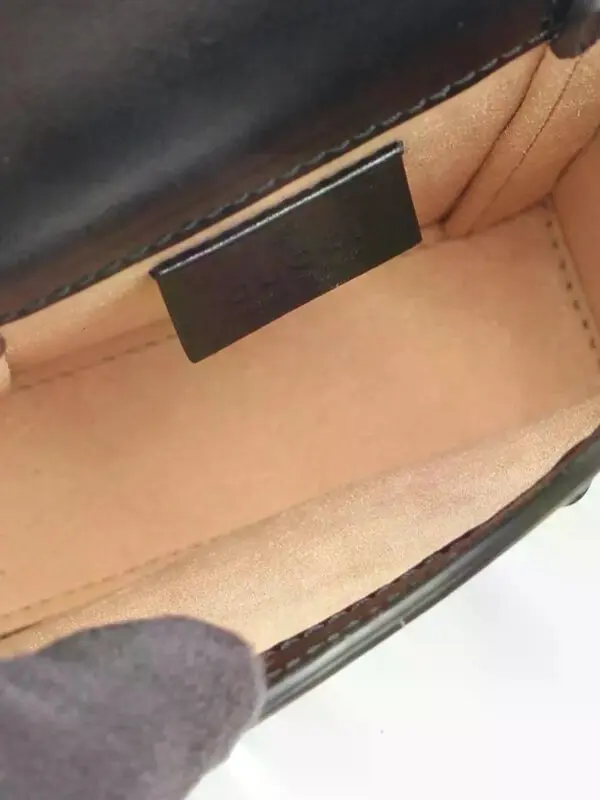 Gucci 2000-2015 Mini Leather Horsebit 1955 Crossbody Bag