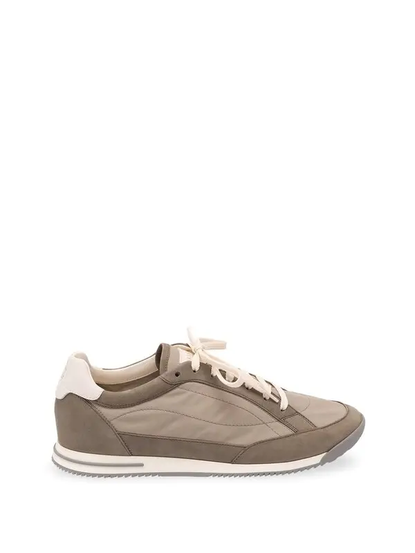 Brunello Cucinelli Nylon And Nubuck Sneakers - Multicolor