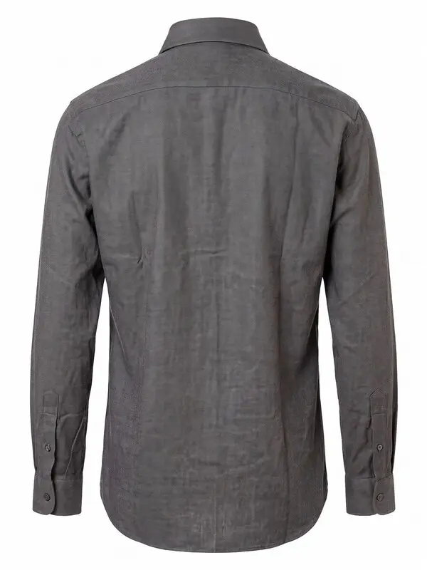 Brunello Cucinelli Cotton And Lyocell Shirt
