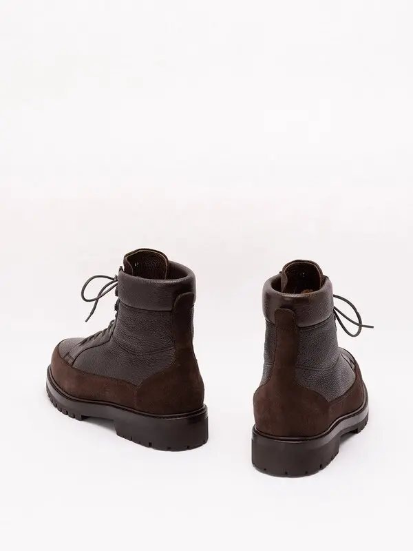 Brunello Cucinelli Leather Explorer Boots