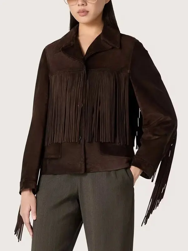 GOLDEN GOOSE Fringes Jacket