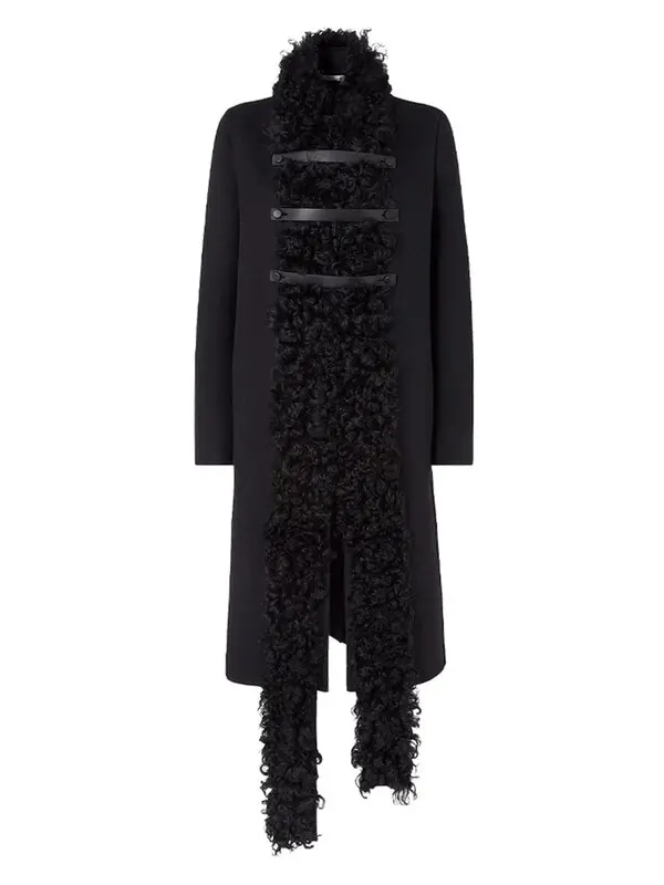 Fendi Coat Double Breasted - Multicolor