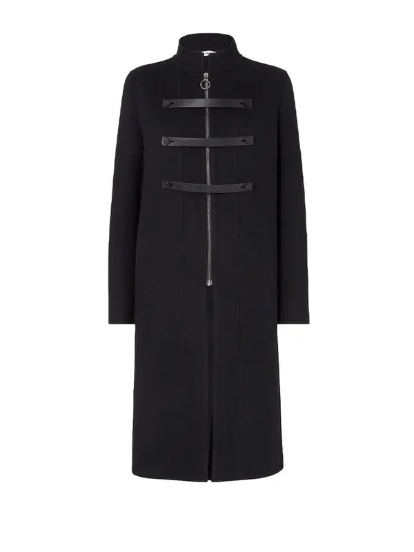 Fendi Coat Double Breasted - Multicolor