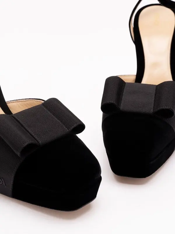 Fendi Velvet Slingback - Multicolor