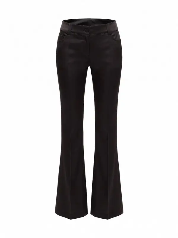 Gucci Acetate Duchesse Flared Pants - Multicolor