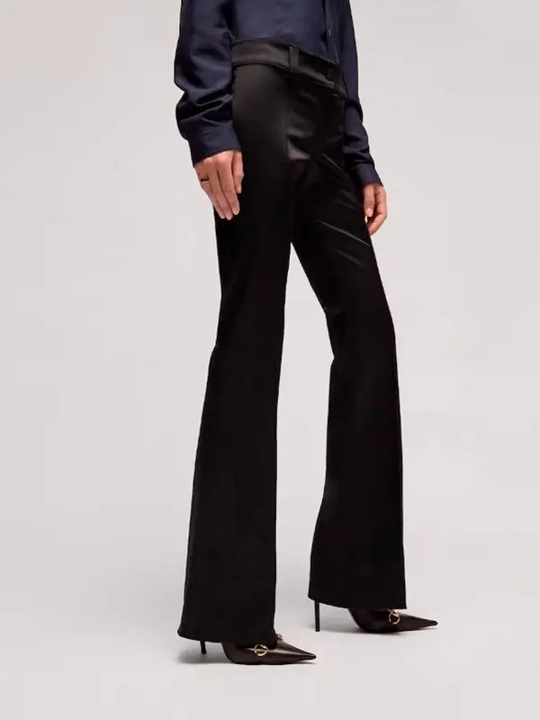 Gucci Acetate Duchesse Flared Pants
