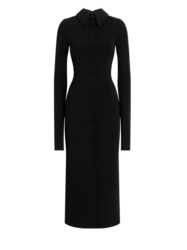 Dolce & Gabbana Wool Jersey Dress - Multicolor