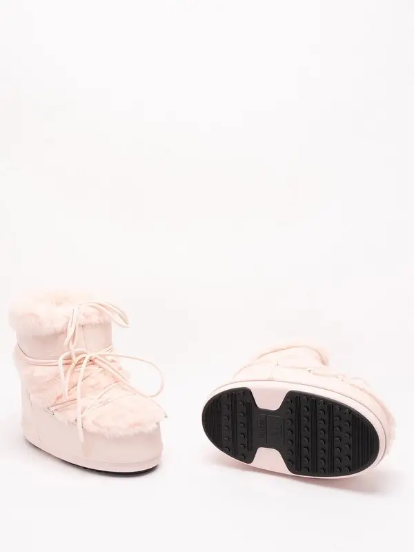 Moon Boot Icon Low Faux Fur` Boots - Multicolor