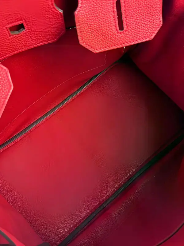 Hermès 2012 Togo Birkin Retourne 35 Handbag