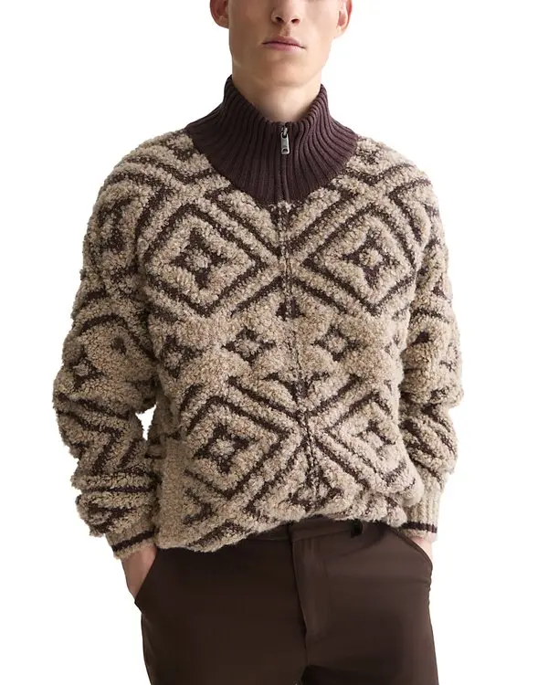Scotch & Soda Jacquard High Neck Sweater