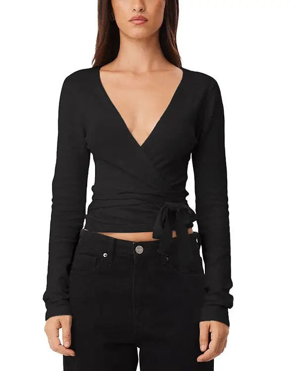 SNDYS. Nikola Wrap Top