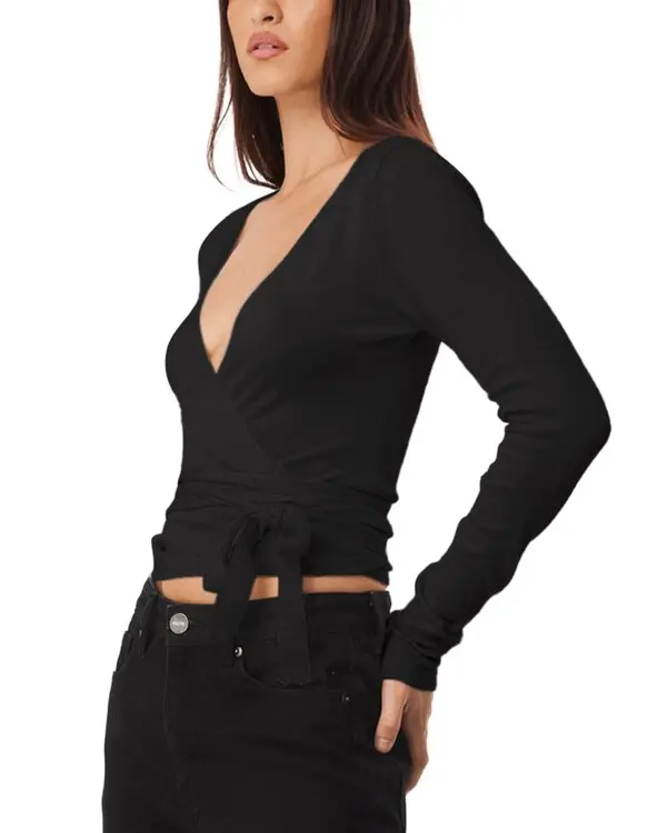 SNDYS. Nikola Wrap Top