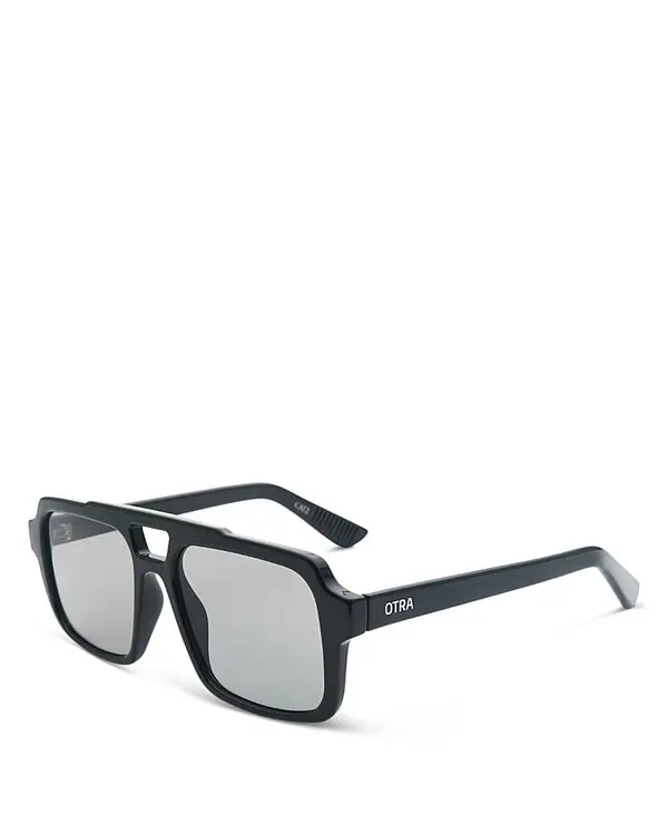 OTRA Tame Aviator Sunglasses, 59mm - Black
