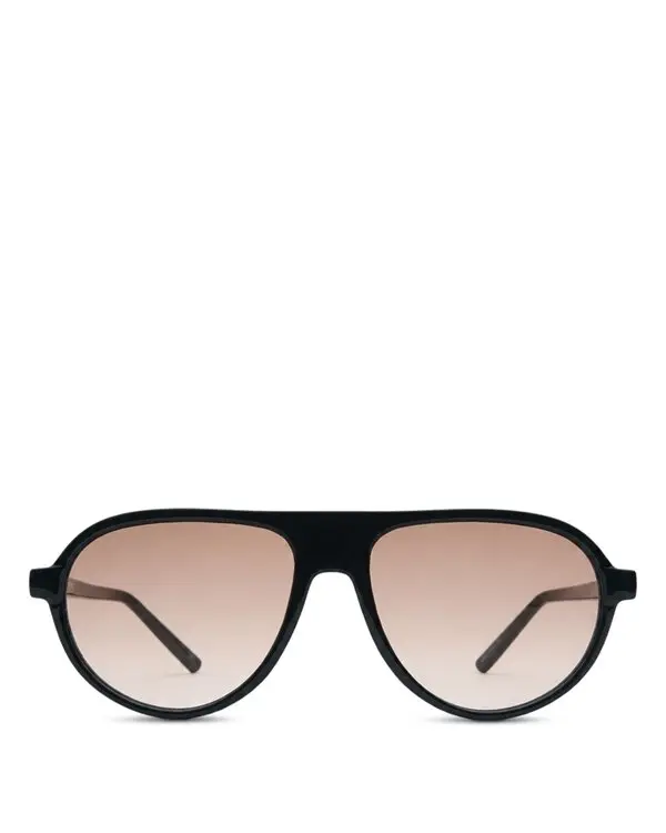OTRA Iggy Aviator Sunglasses, 58mm - Black