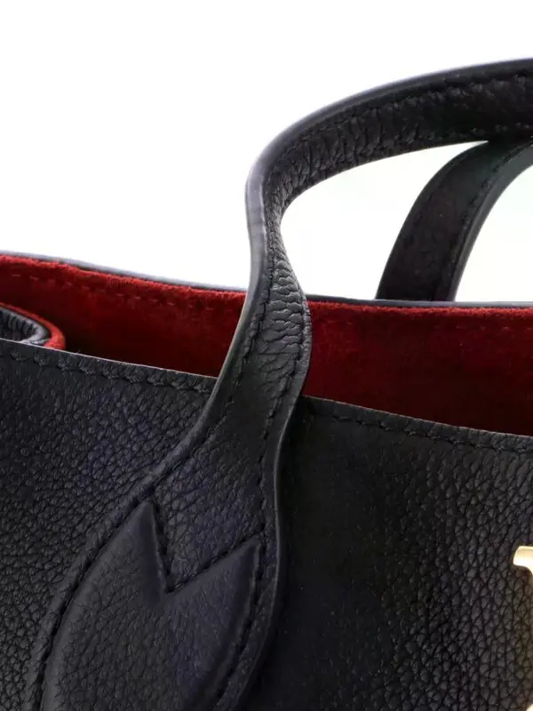 LOUIS VUITTON Lockme Shopper Leather Tote Bag
