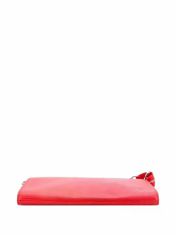 LOUIS VUITTON Pochette Accessoires Epi Leather Clutch Bag