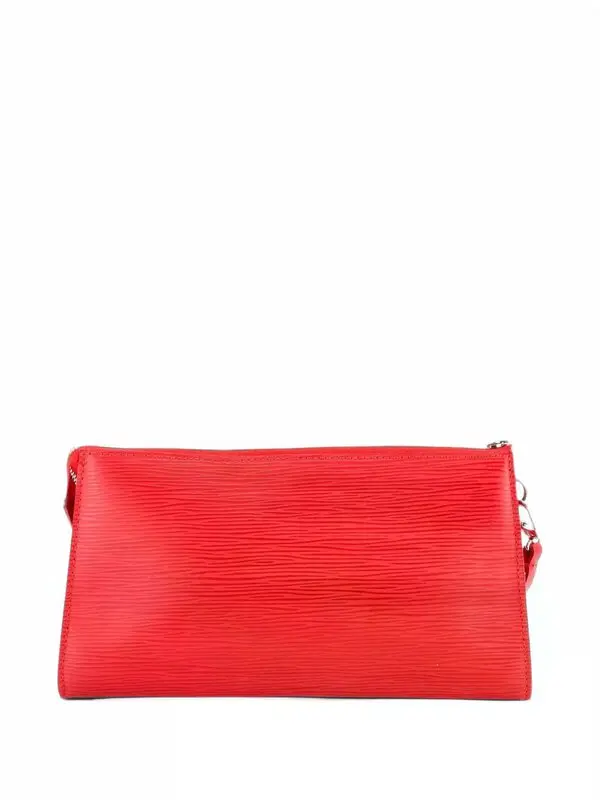 LOUIS VUITTON Pochette Accessoires Epi Leather Clutch Bag