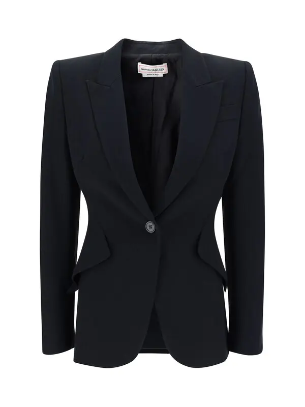Alexander McQueen Blazer Jacket - Black