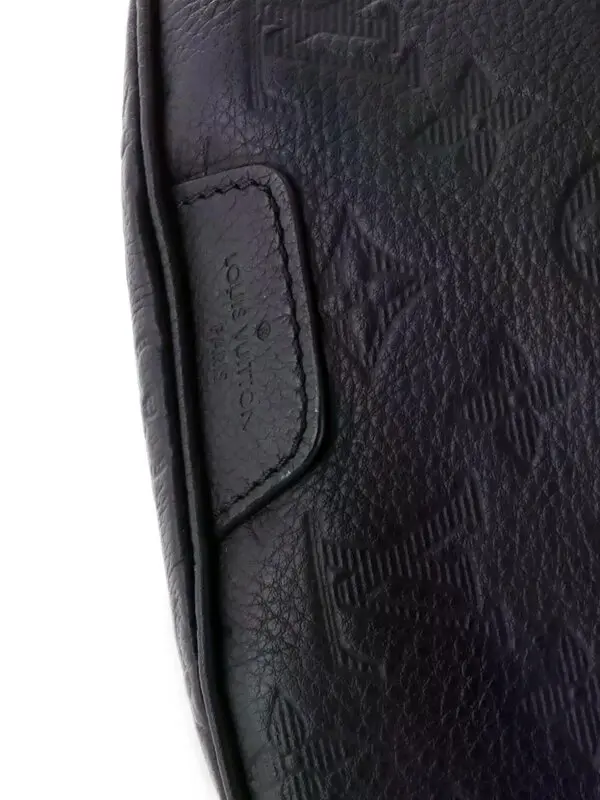 LOUIS VUITTON Discovery Bumbag Monogram Shadow Leather Pm Belt Bag