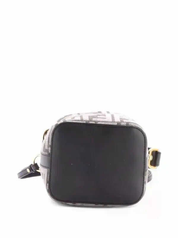 Fendi Mon Tresor Zucca Tapestry Mini Bucket Bag