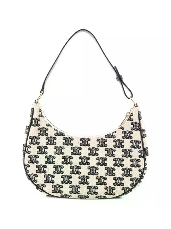 Celine Ava Bag Triomphe Canvas Small Shoulder Bag