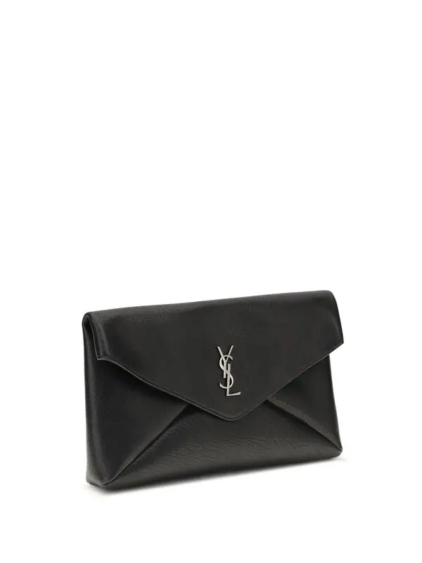 Saint Laurent Cassandre Large Envelope Clutch Bag
