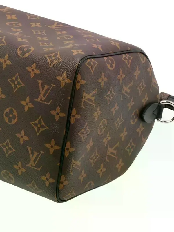 LOUIS VUITTON 2021-2026 Monogram Speedy Soft 30 Dark Satchel