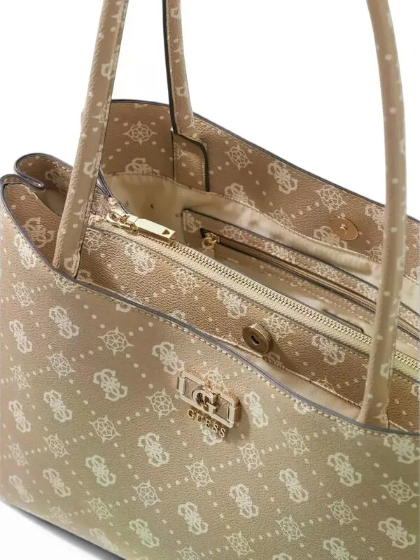 Guess Emelie Logo-print Shoulder Bag