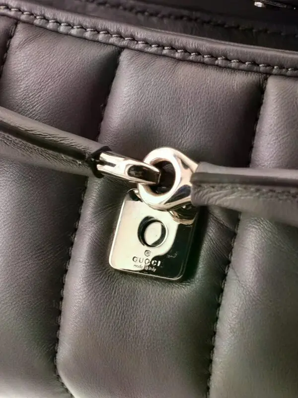 Gucci Horsebit Chain Vertical Quilted Leather Small Shoulder Bag